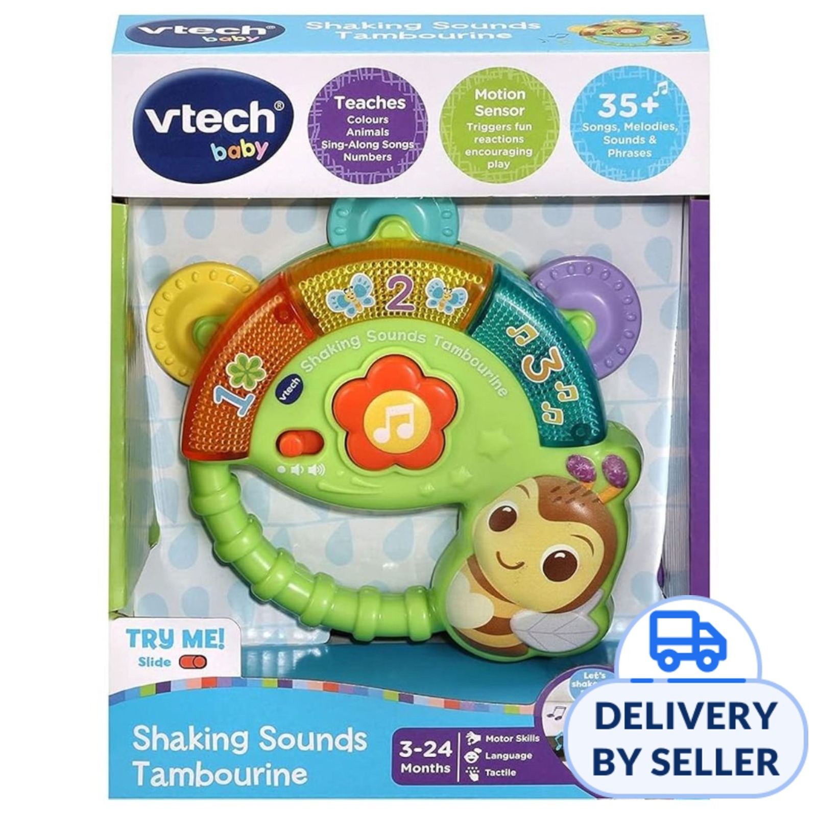 Vtech Shaking Sound Tambourine | NTUC FairPrice