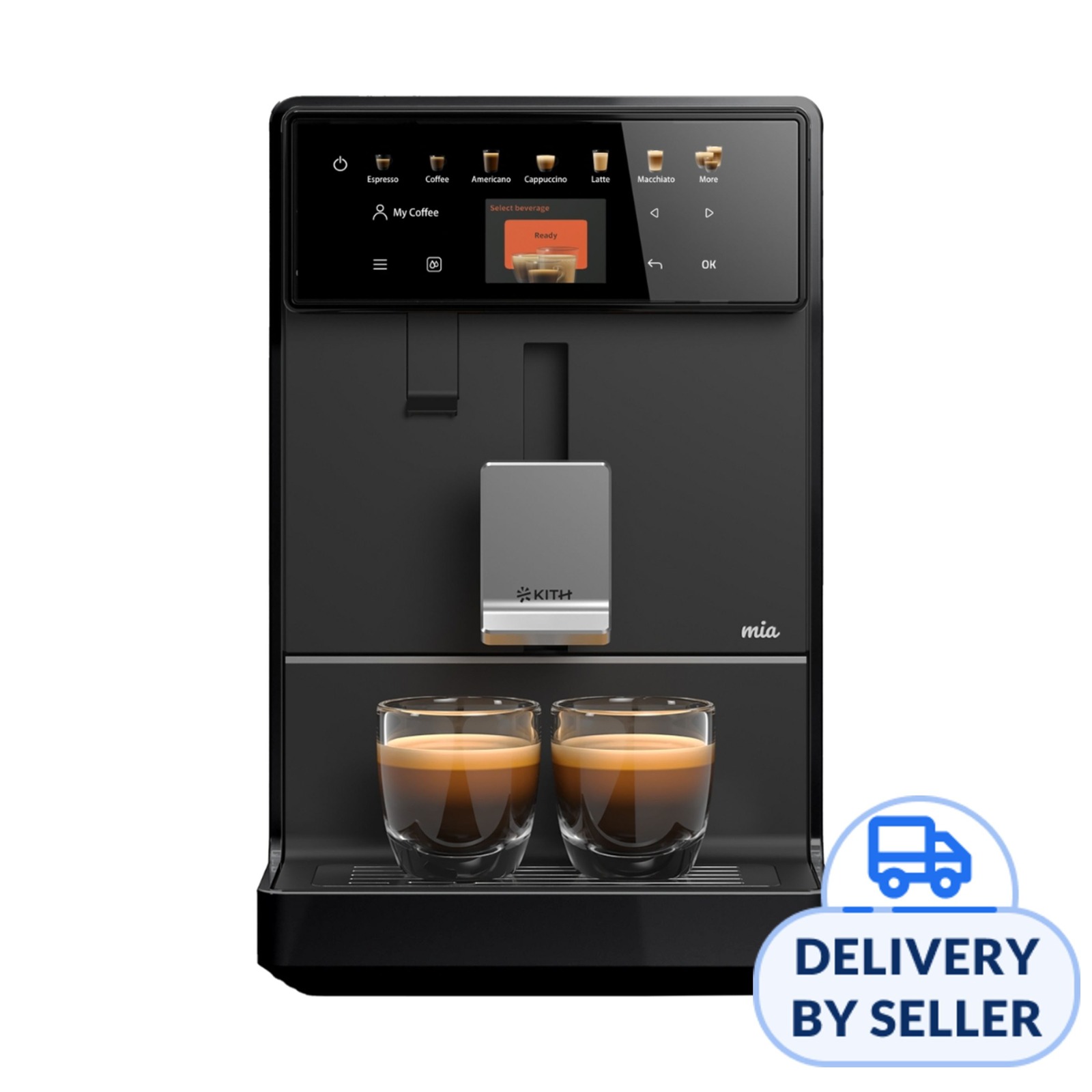 Kith Mia Fully Auto Coffee Machine With Milk Carafe - Black | NTUC ...