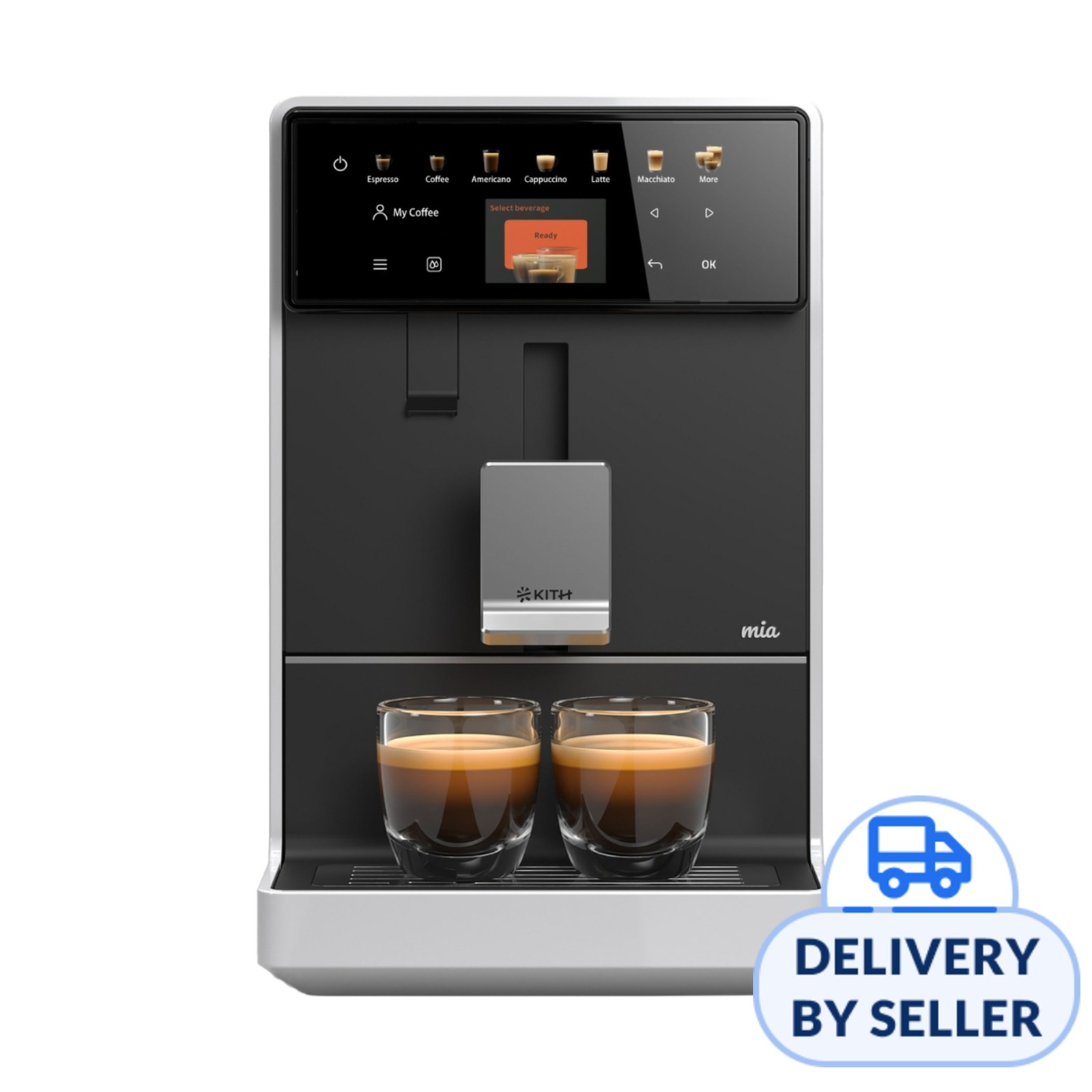 Kith Mia Fully Auto Coffee Machine With Milk Carafe - White | NTUC ...