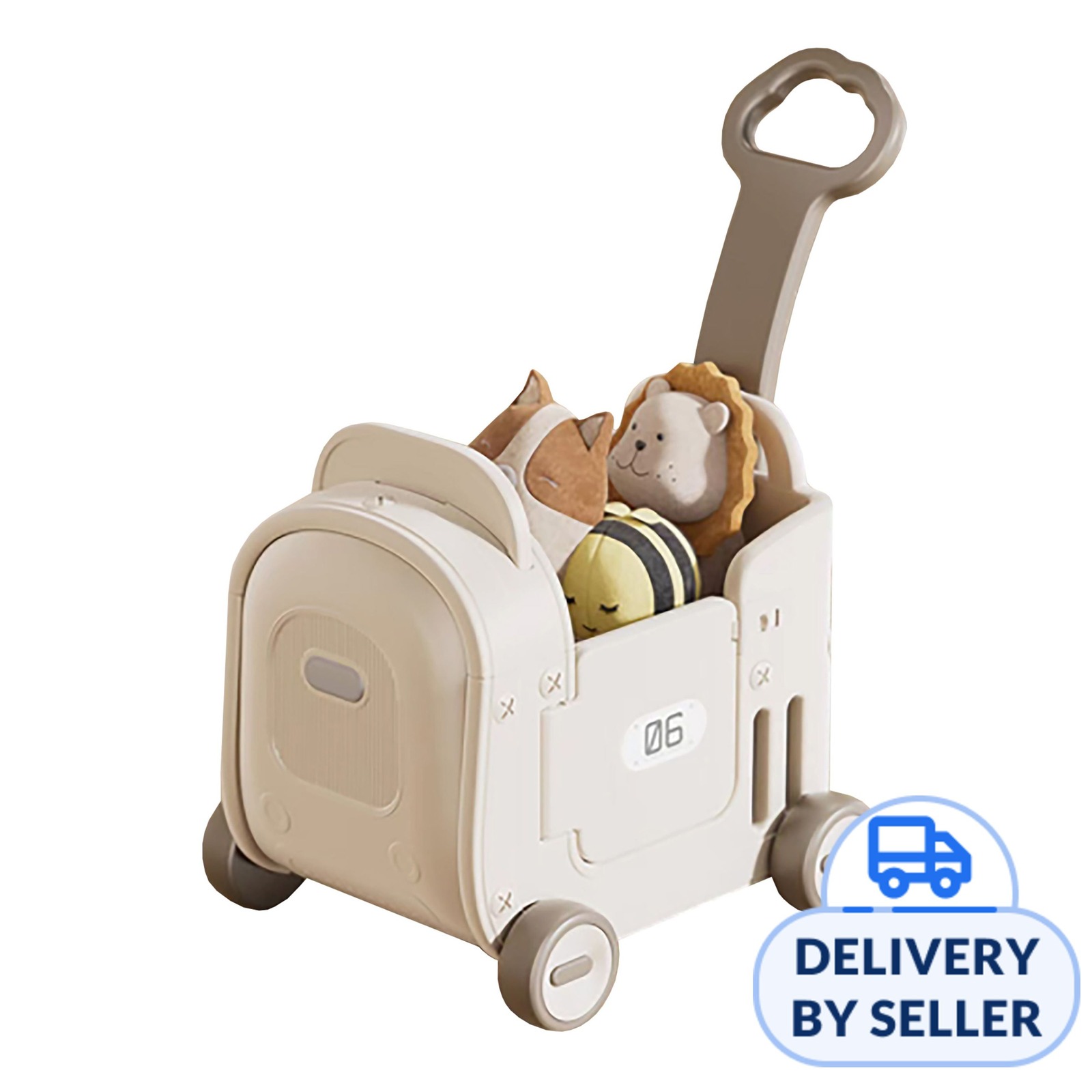 Smart System 4 In 1 Ride On Push & Pull Cart | NTUC FairPrice
