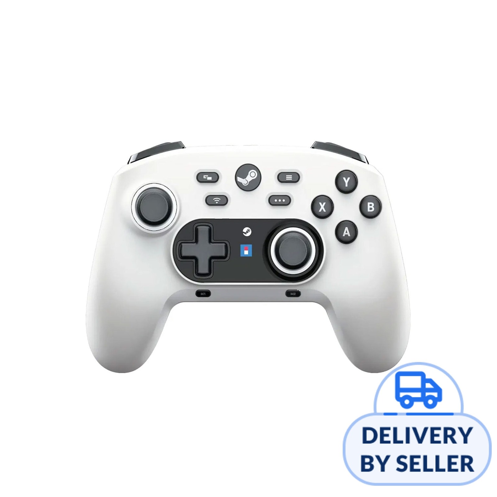Hori Wireless Horipad Controller for Steam - Shiny White | NTUC FairPrice