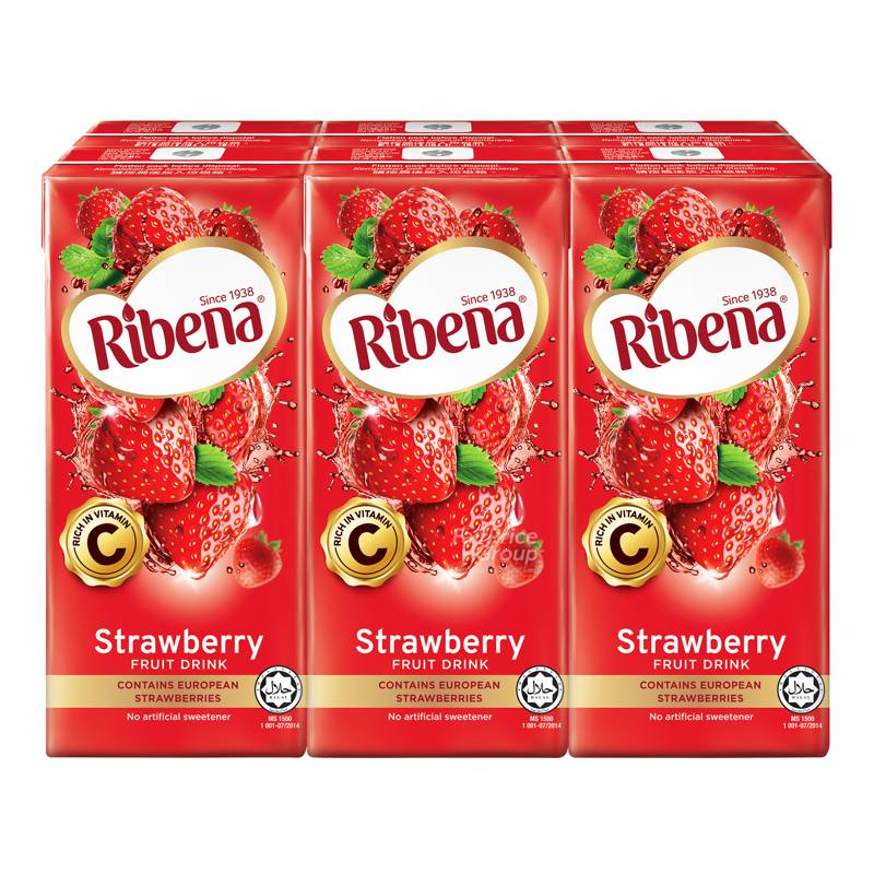 Ribena Packet Fruit Drink - Strawberry | NTUC FairPrice