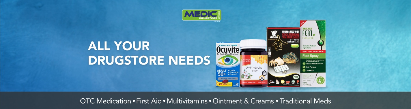 Shop MEDIC DRUGSTORE For Everyday Great Value | NTUC FairPrice