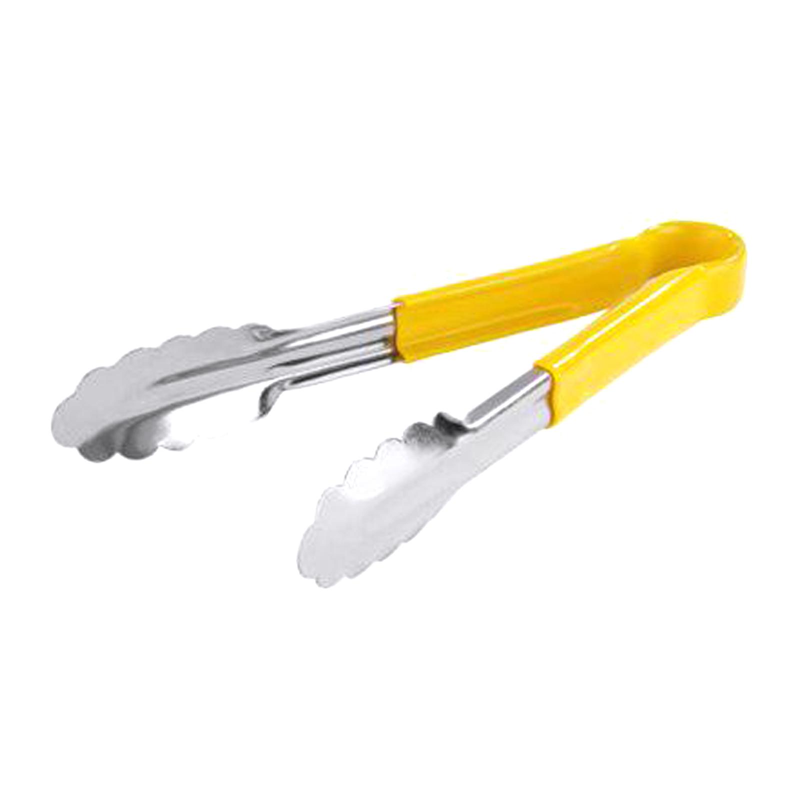 Pujadas Stainless Steel Tong With Plastic Yellow Handle 24Cm | NTUC ...