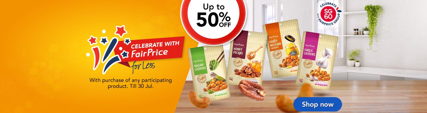 Shop Snacks & Sweets at FairPrice with Great Selection
