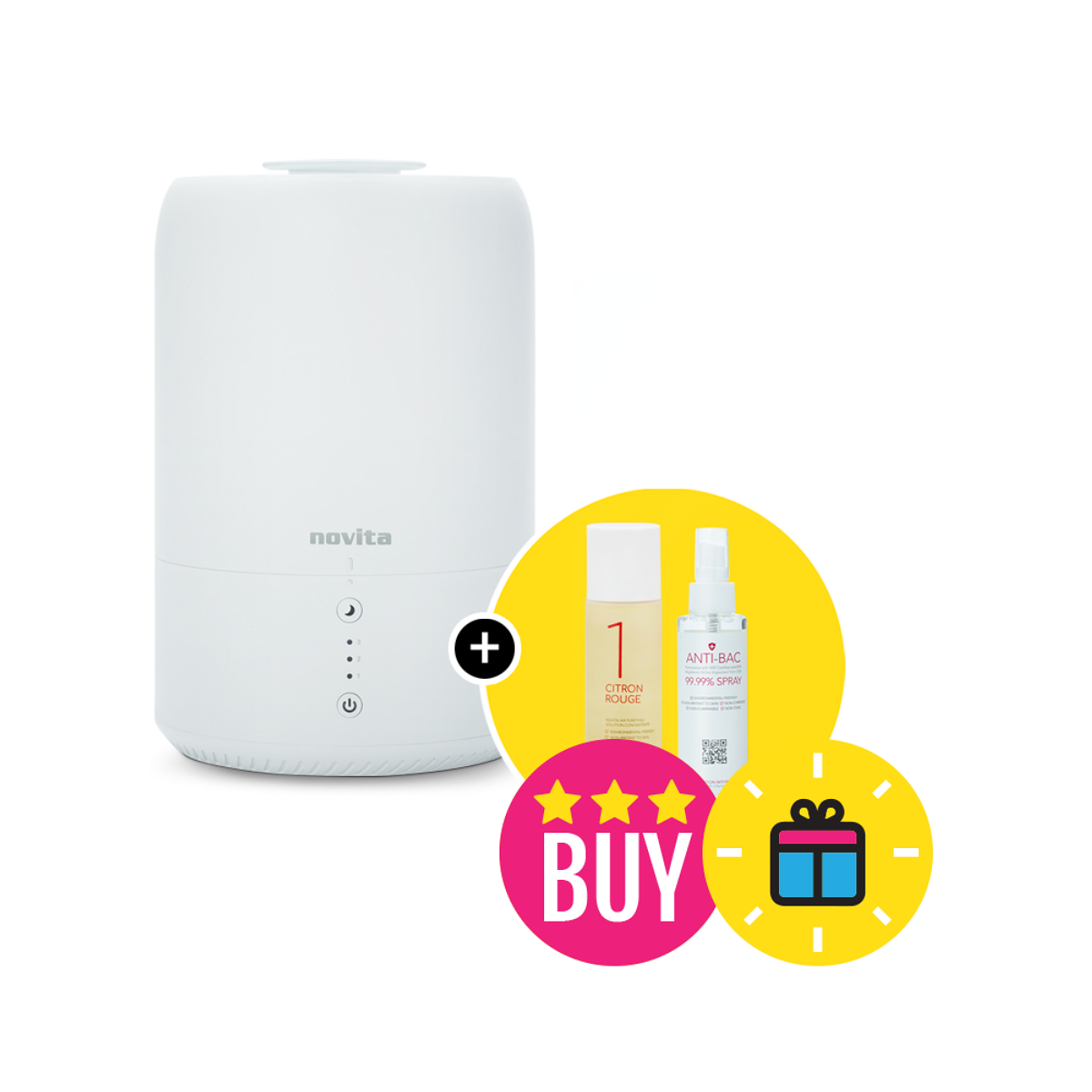 novita Humidifier NH810 Bundle with Free Gift | NTUC FairPrice