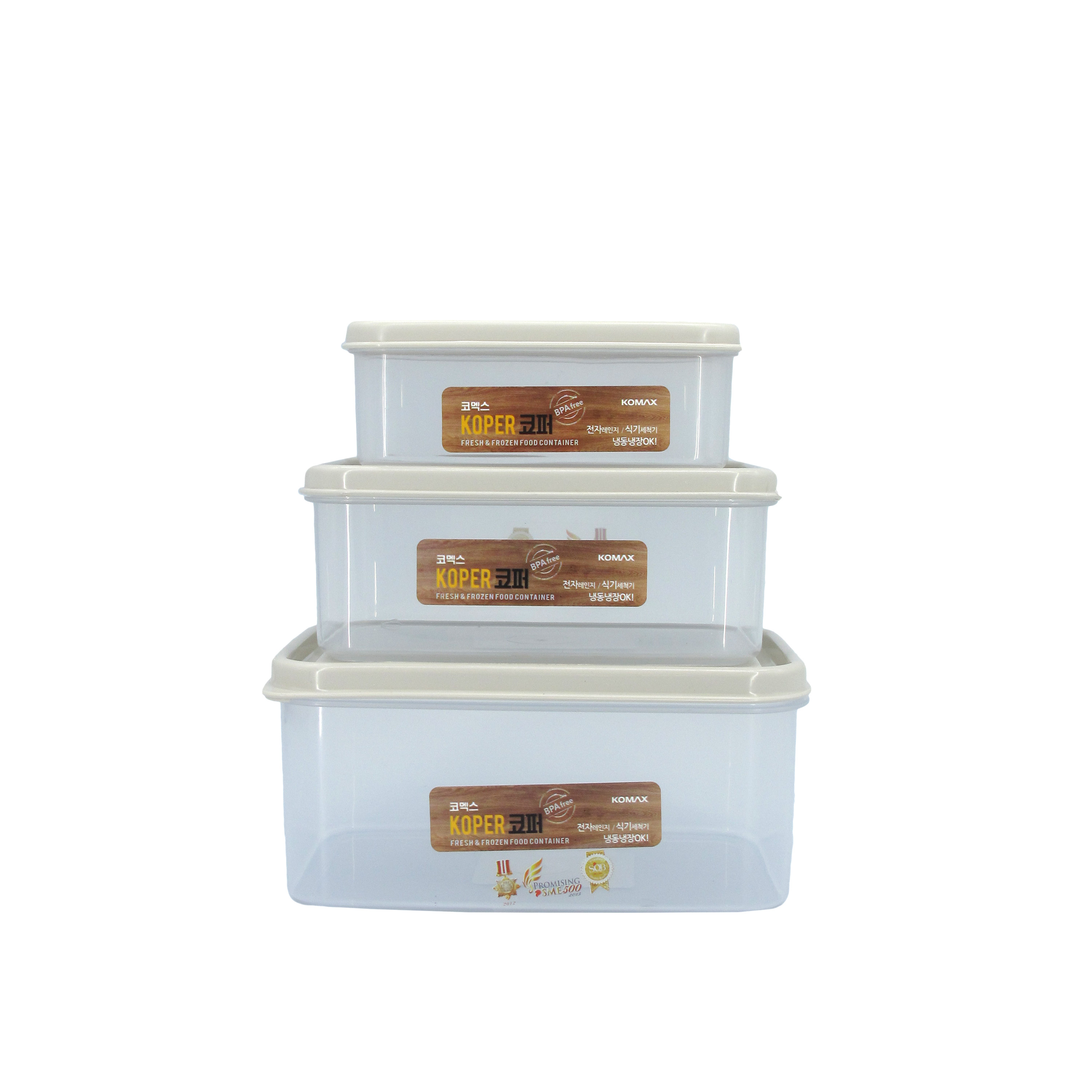 KOMAX Koper Containers 400/770/1500ml | NTUC FairPrice