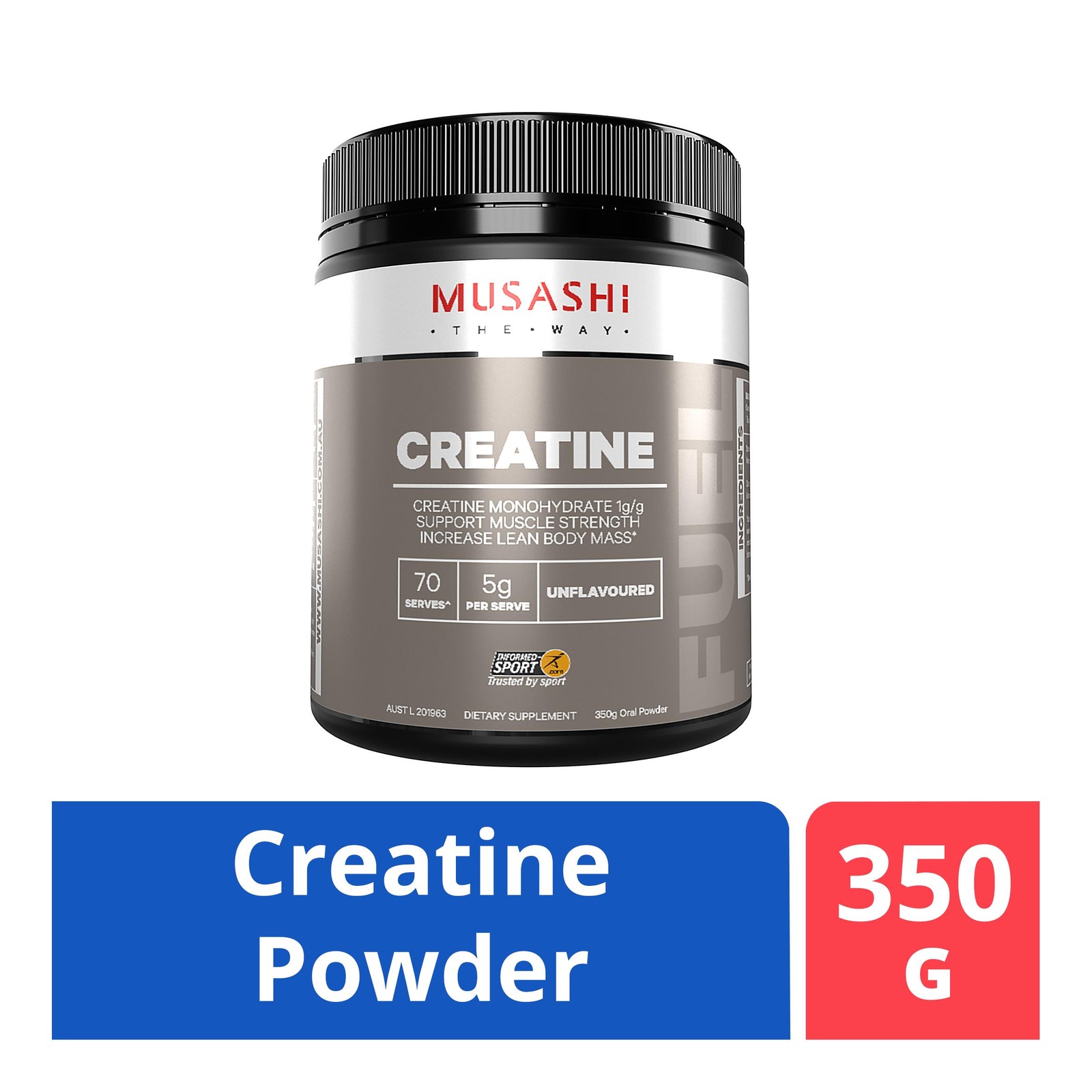 Musashi Creatine Supplement Powder | NTUC FairPrice