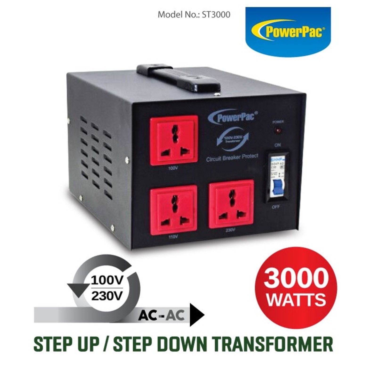 PowerPac (ST3000) Voltage Converter | NTUC FairPrice