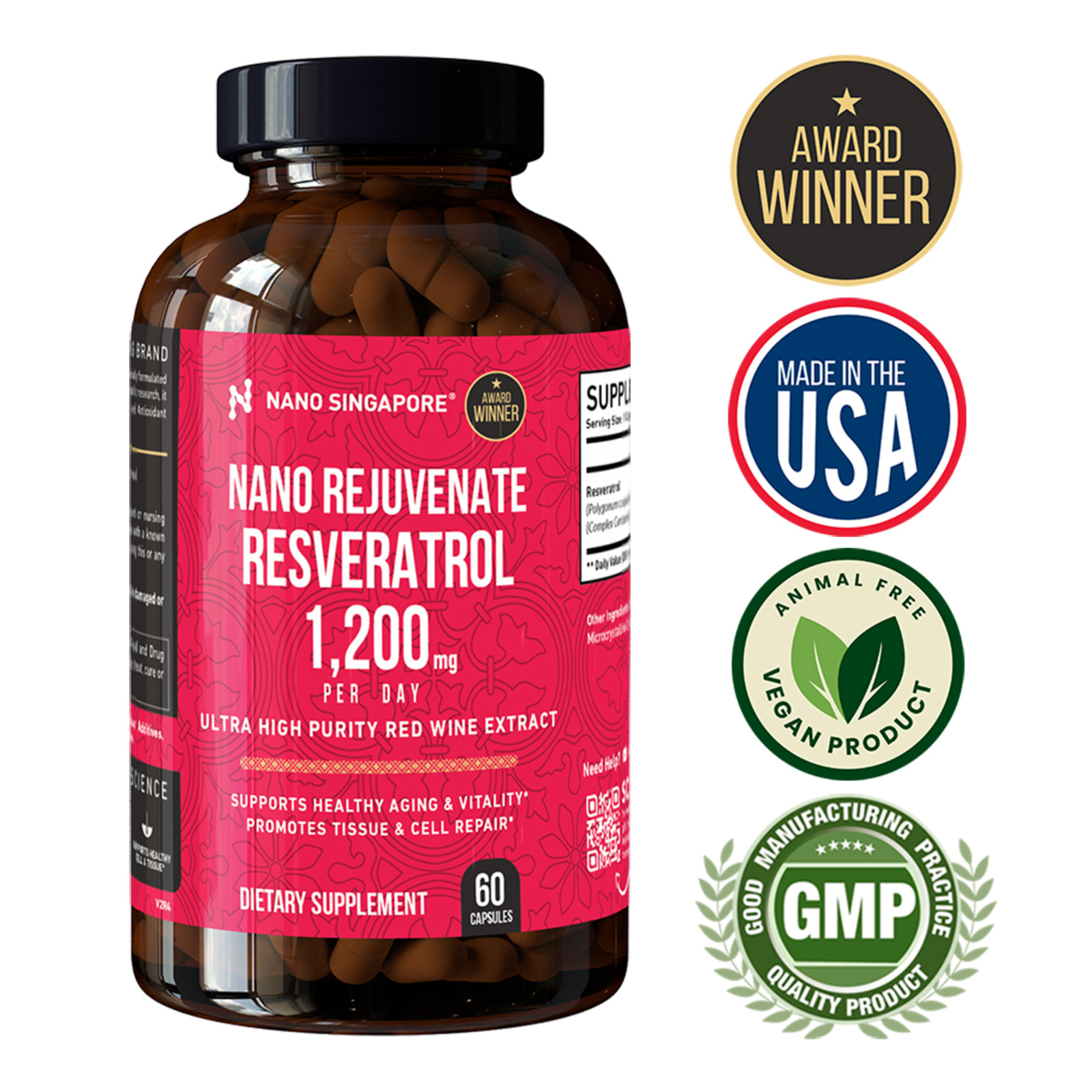 Nano Singapore Nano Rejuvenate Resveratrol | NTUC FairPrice