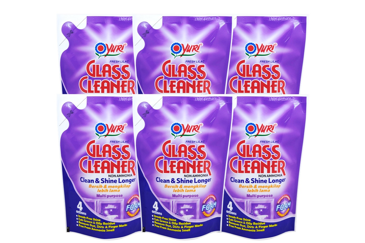 Yuri Glass Cleaner Refill Fresh Lilac | NTUC FairPrice