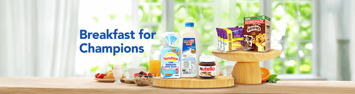 Breakfast for Champions | FairPrice Singapore