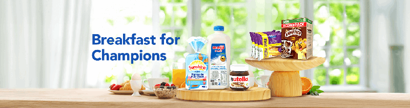 Breakfast for Champions | FairPrice Singapore