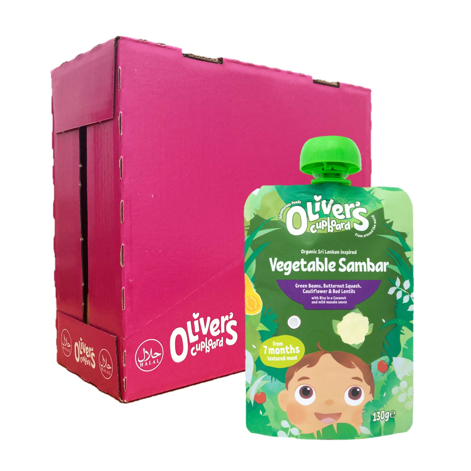 Oliver'S Cupboard Meal - Vegetable Sambar [ Box ] | NTUC FairPrice