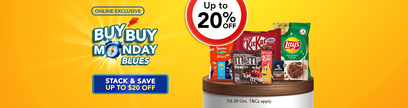 Shop Snacks & Sweets at FairPrice with Great Selection