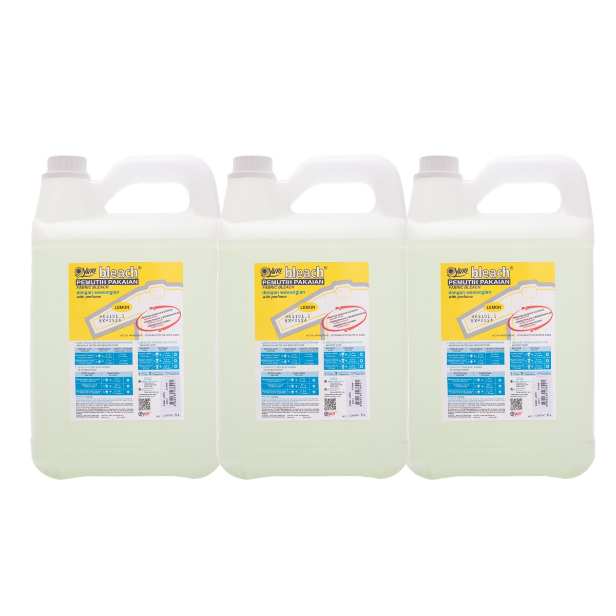 Yuri Bleach Lemon Fresh - Carton | NTUC FairPrice