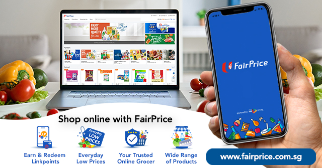 Exclusive member deals online at FairPrice | Link